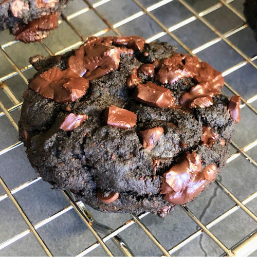 Double Dark Chocolate Chip Cookies - The Flour Girl Bakes :)